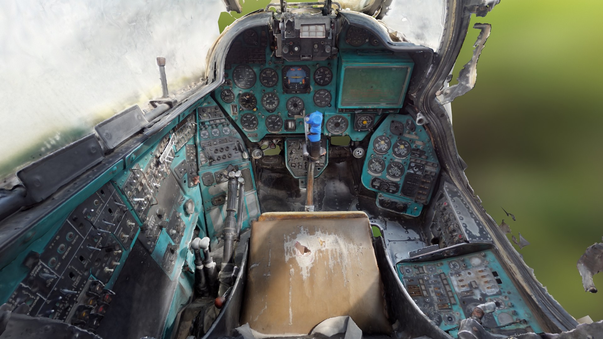 3D Mi-24 Pilot Cockpit Photogrammetry Scan Model - TurboSquid 2179453