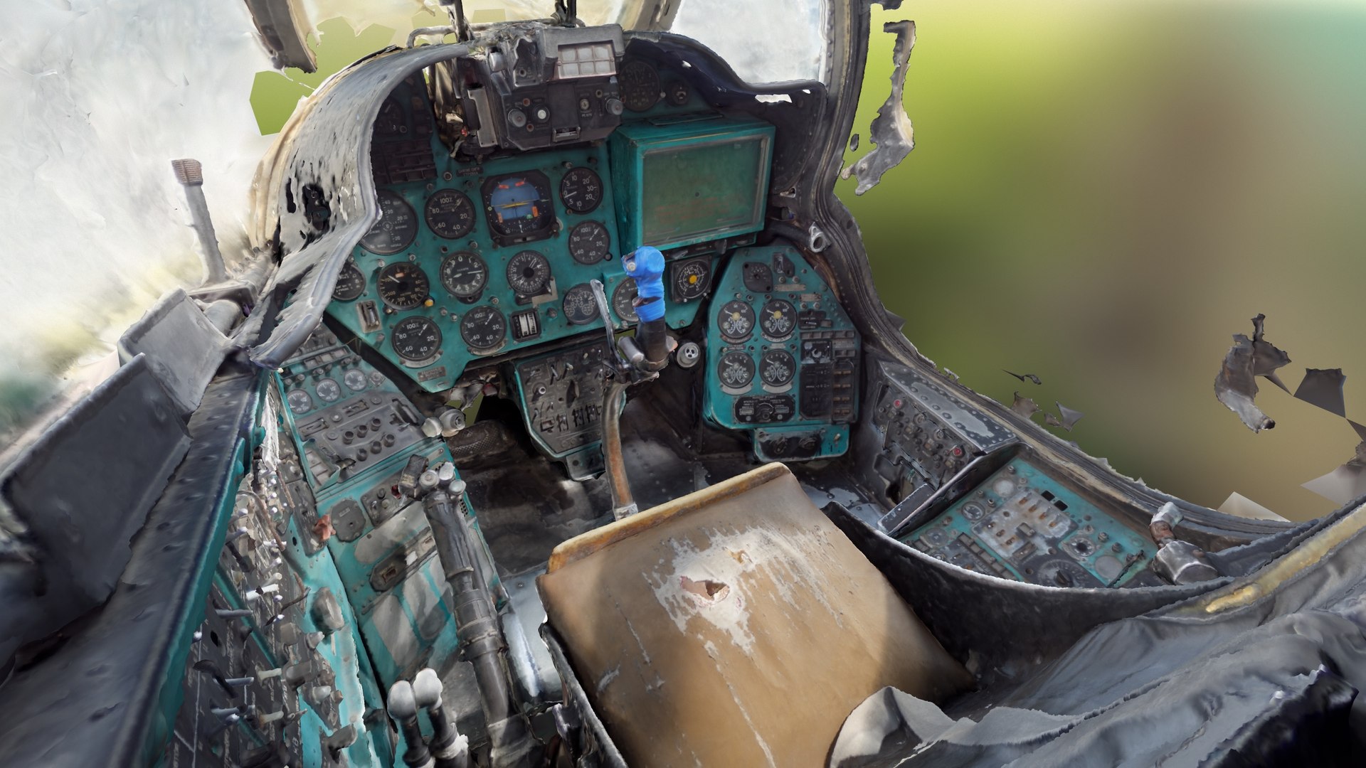 3D Mi-24 Pilot Cockpit Photogrammetry Scan Model - TurboSquid 2179453