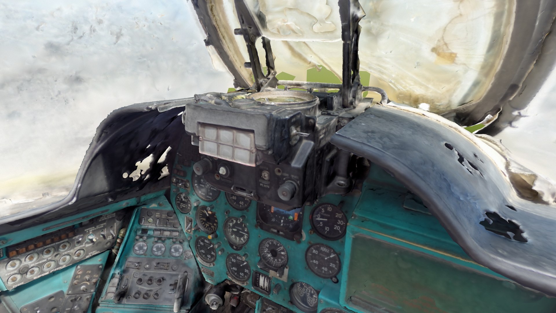 3D Mi-24 Pilot Cockpit Photogrammetry Scan Model - TurboSquid 2179453