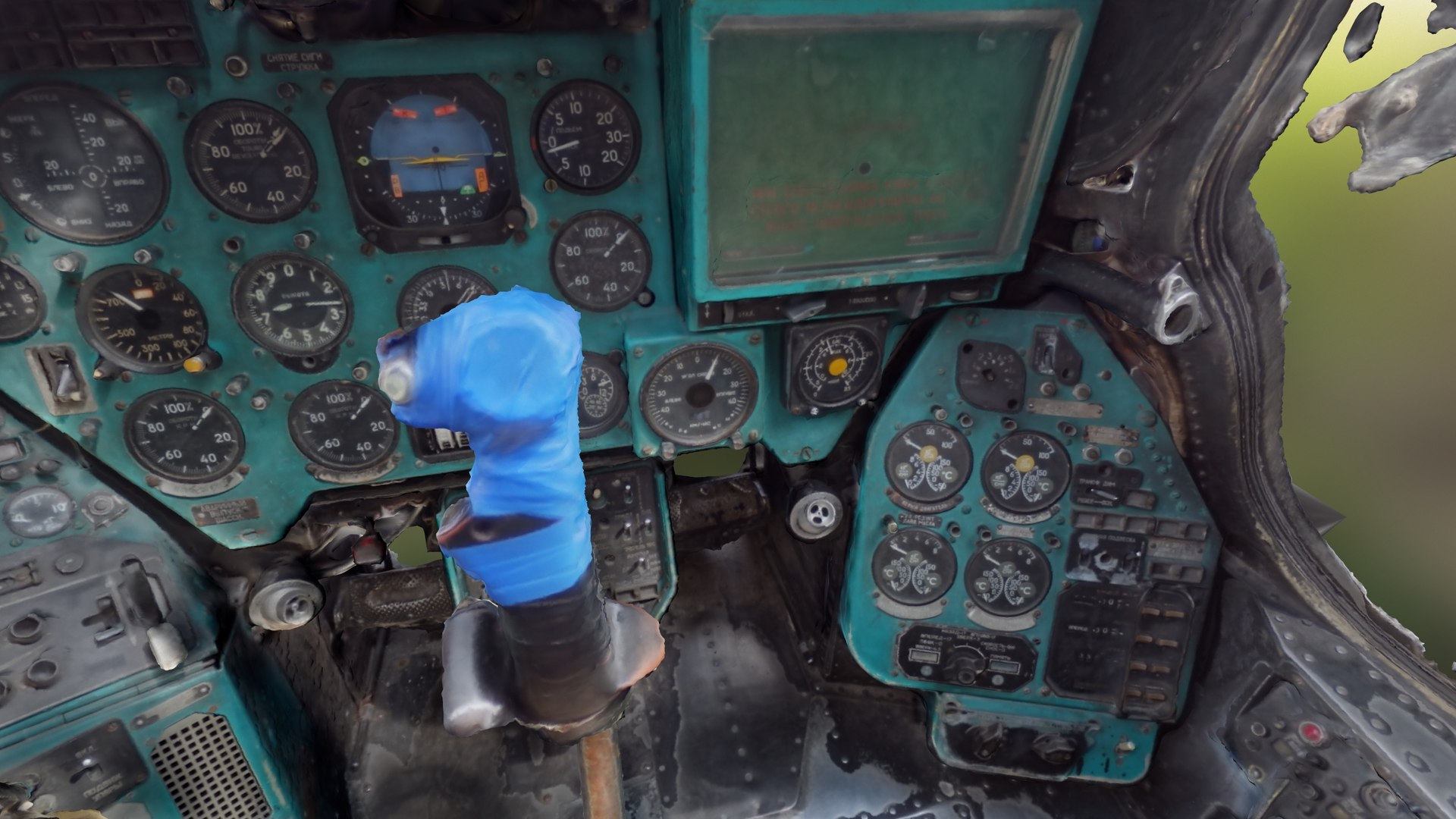3D Mi-24 Pilot Cockpit Photogrammetry Scan Model - TurboSquid 2179453