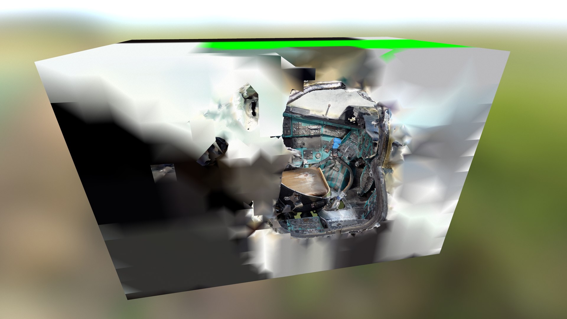 3D Mi-24 Pilot Cockpit Photogrammetry Scan Model - TurboSquid 2179453