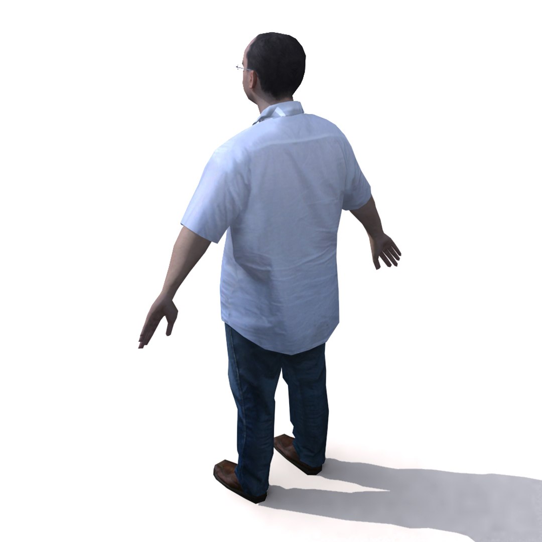 Human Character 3d Model