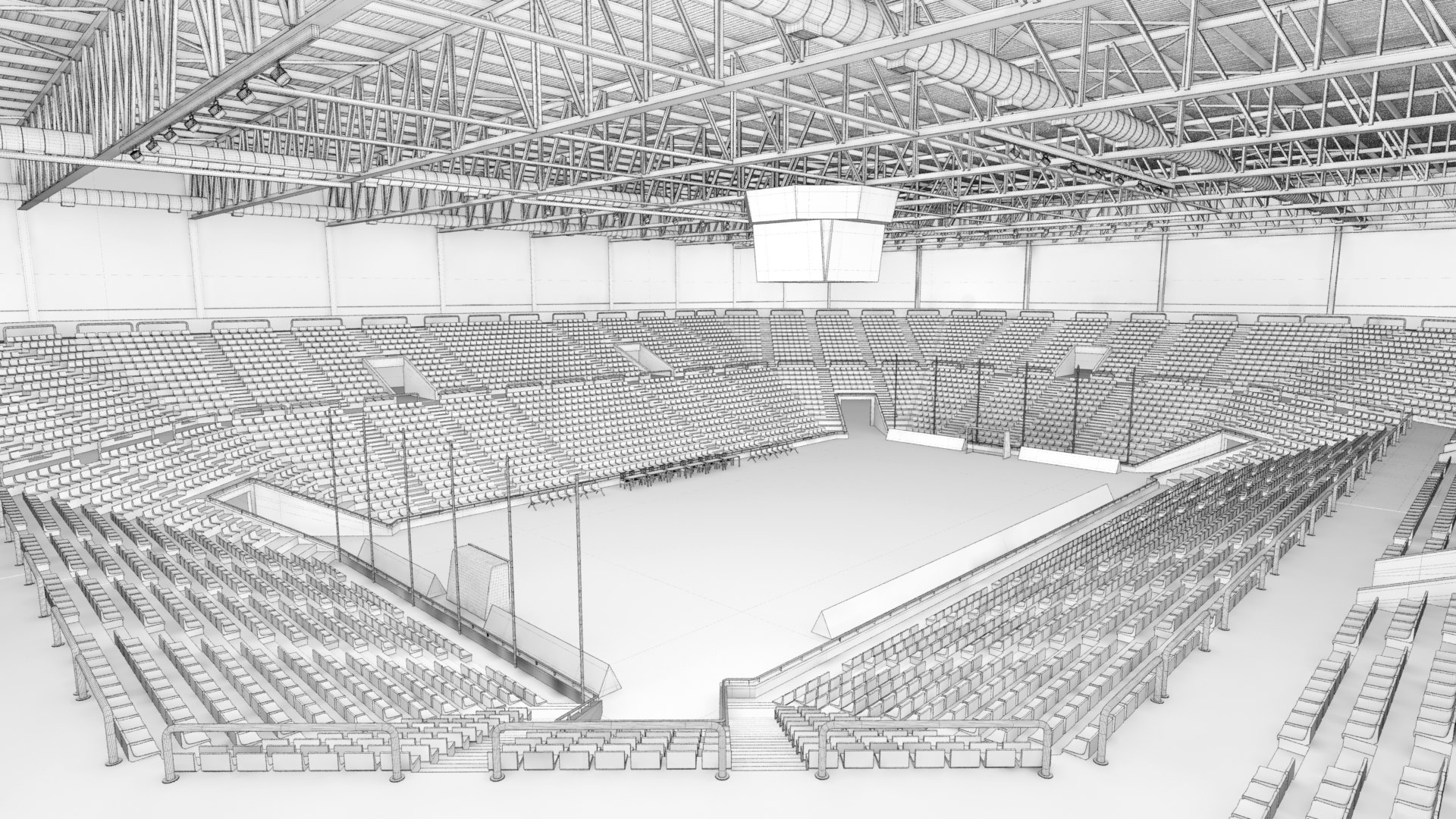 3D Handball Arena 01 - TurboSquid 2273440