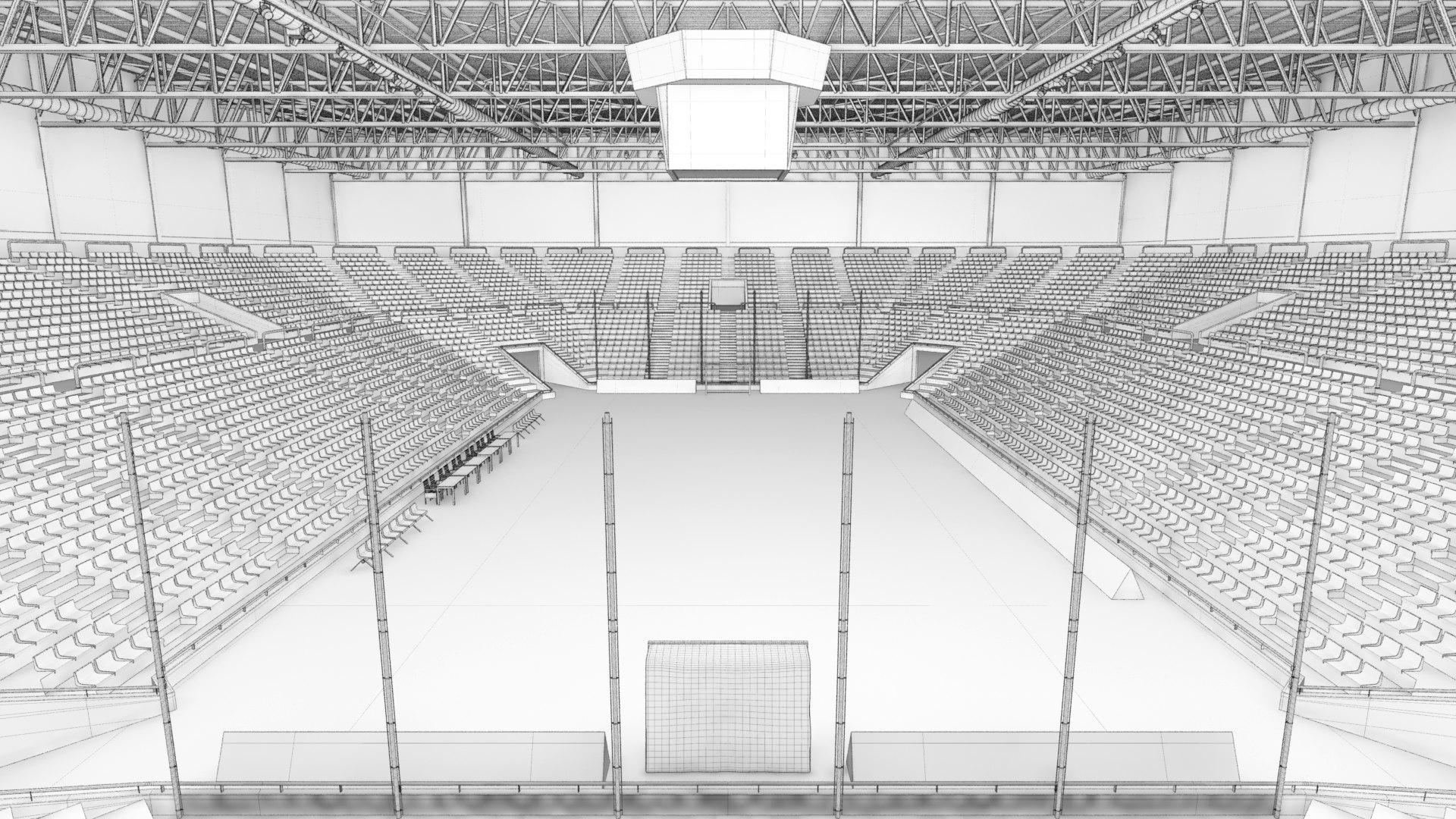 3D Handball Arena 01 - TurboSquid 2273440