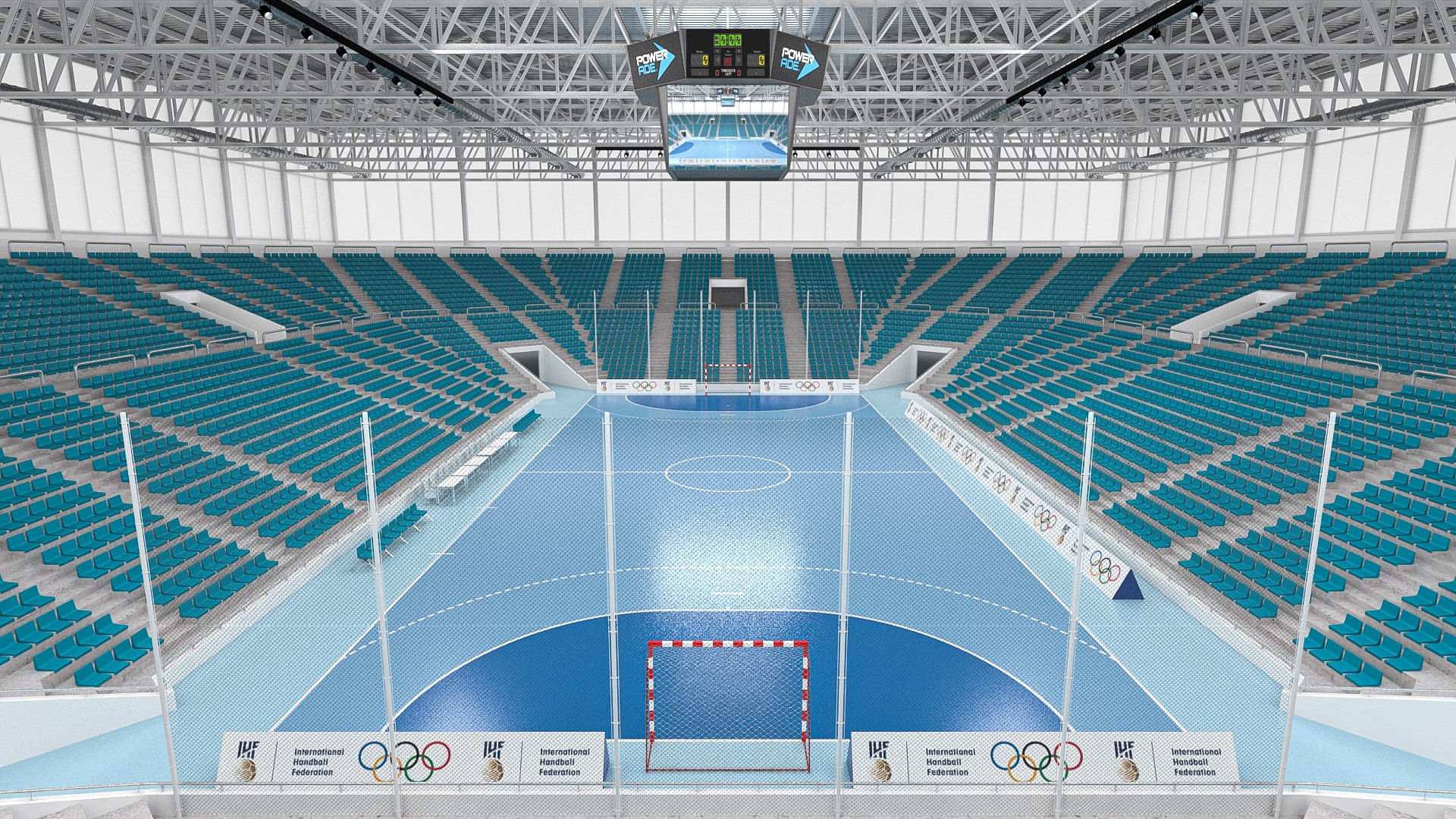 3D Handball Arena 01 - TurboSquid 2273440