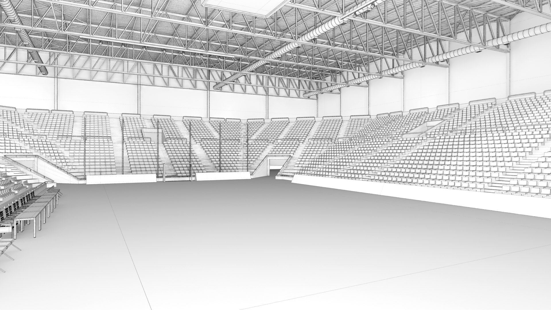 3D Handball Arena 01 - TurboSquid 2273440