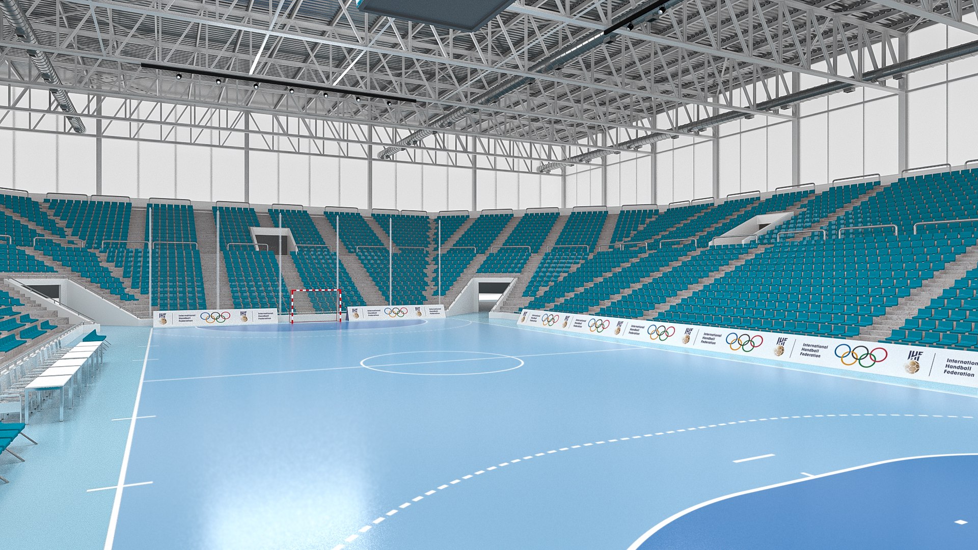 3D Handball Arena 01 - TurboSquid 2273440