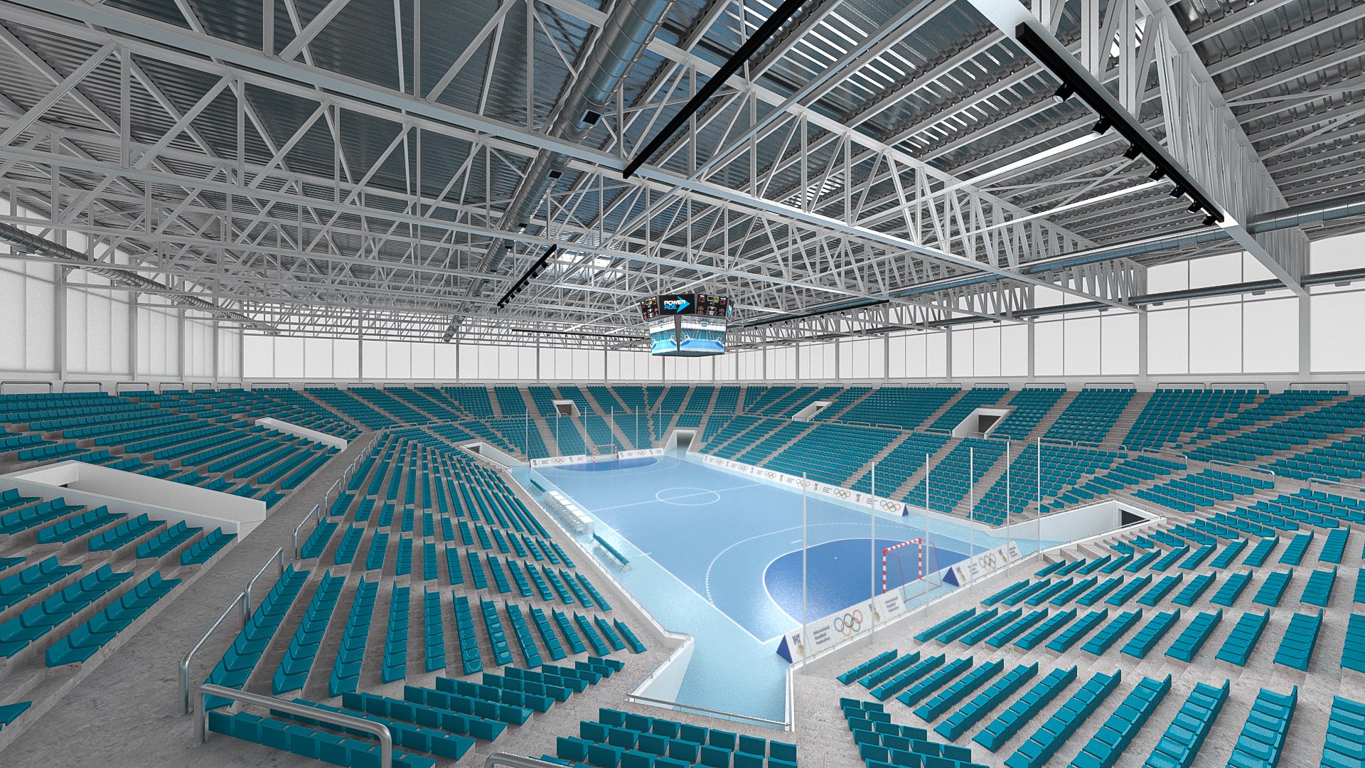 3D Handball Arena 01 - TurboSquid 2273440