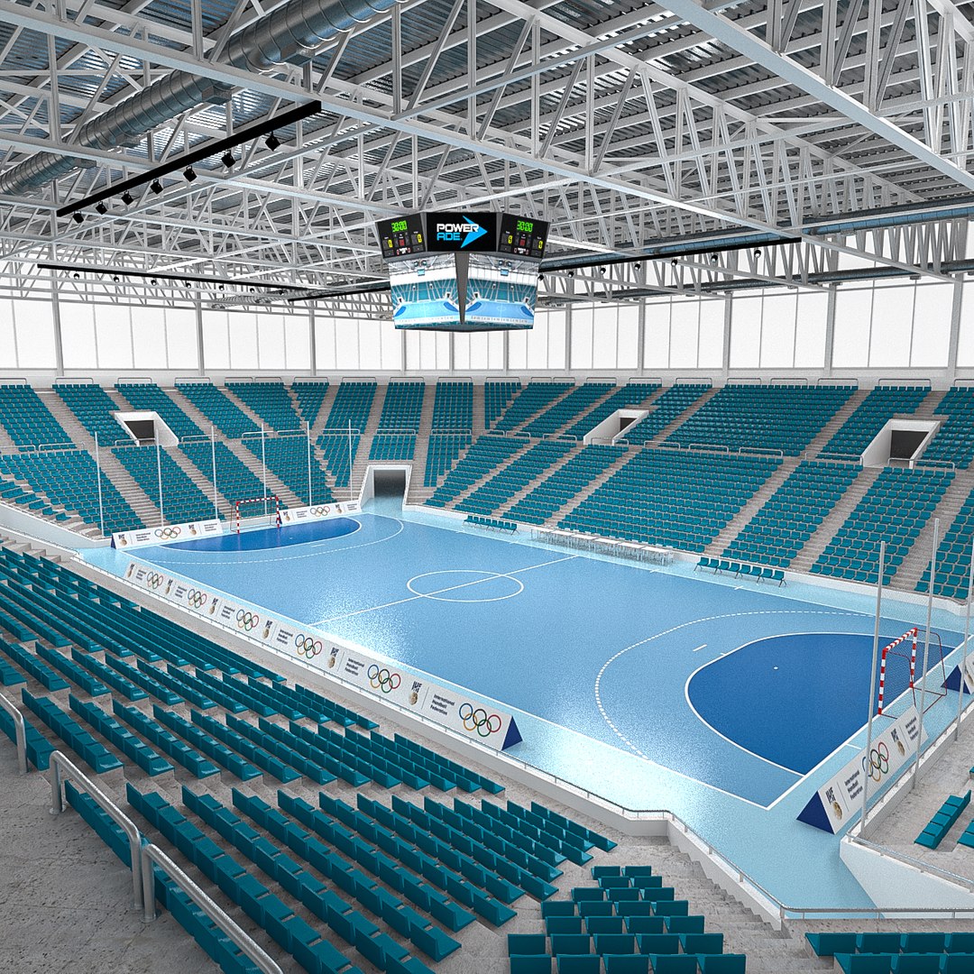 3D Handball Arena 01 - TurboSquid 2273440