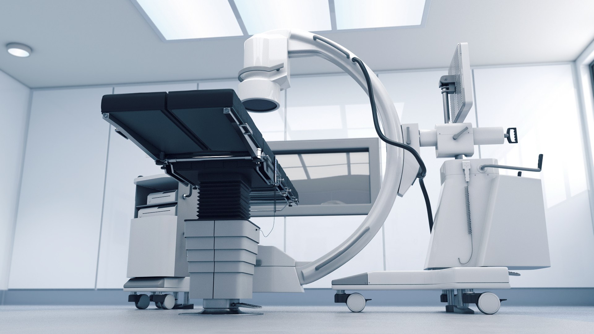 Fluoroscopy Room 3D Model - TurboSquid 2073631