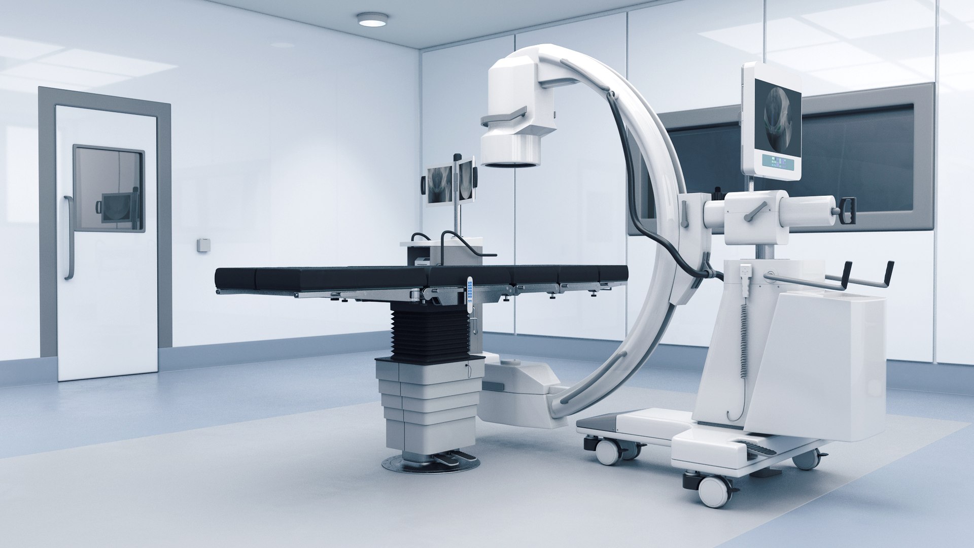 Fluoroscopy Room 3D Model - TurboSquid 2073631