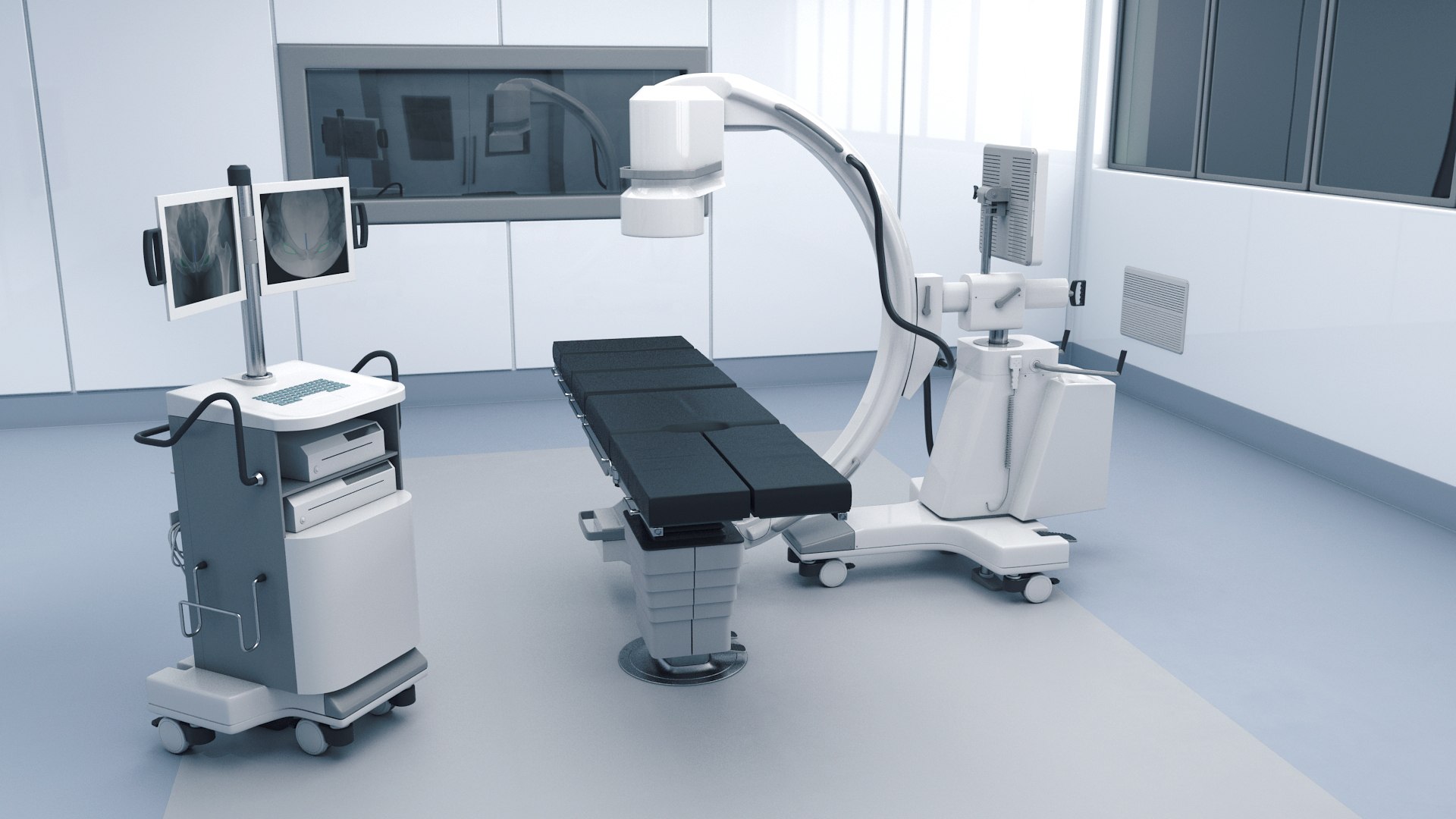 Fluoroscopy Room 3D Model - TurboSquid 2073631