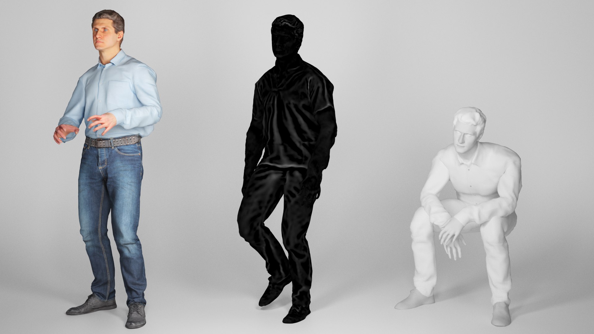 3D Human Man Rigged Character - TurboSquid 1528016