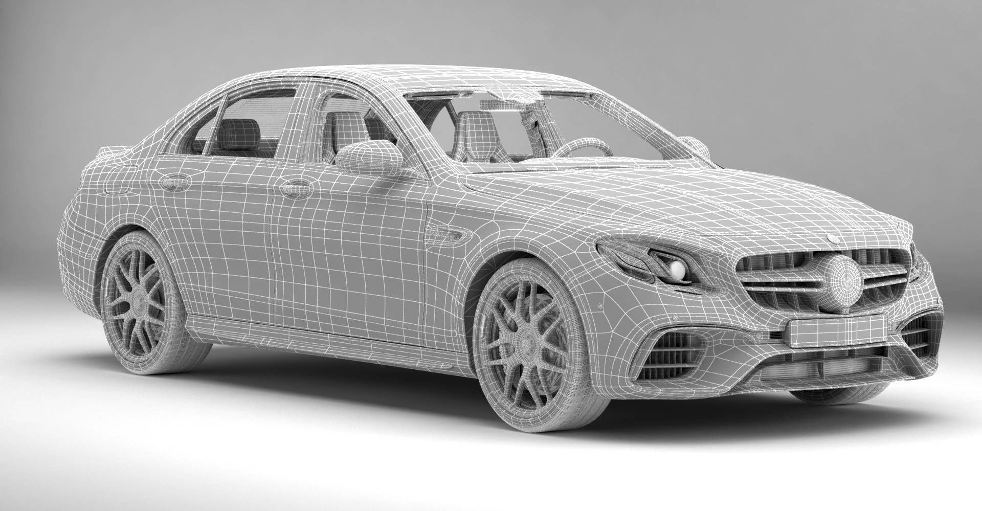 C Class 3D Model - TurboSquid 1690736