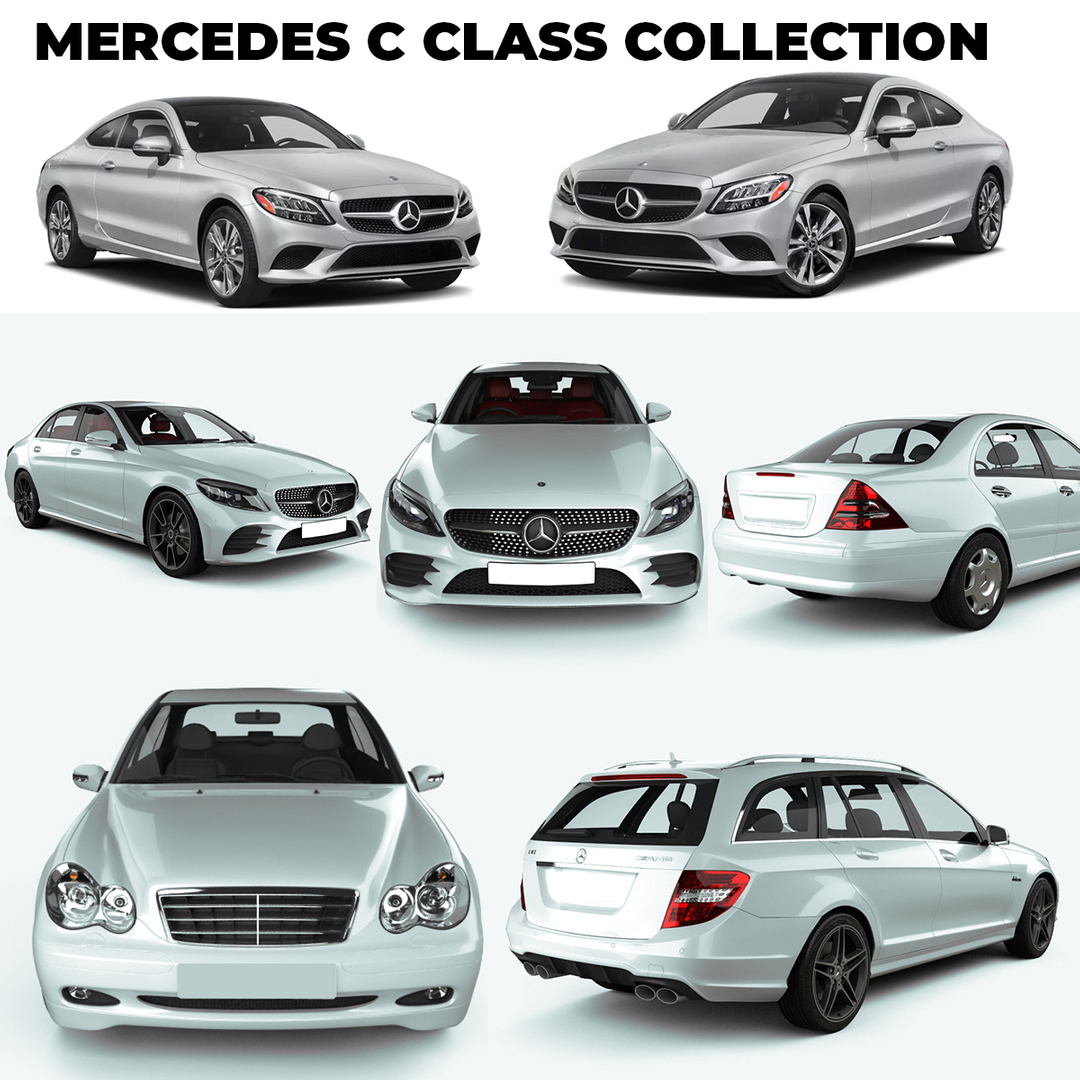 C class 3D model - TurboSquid 1690736