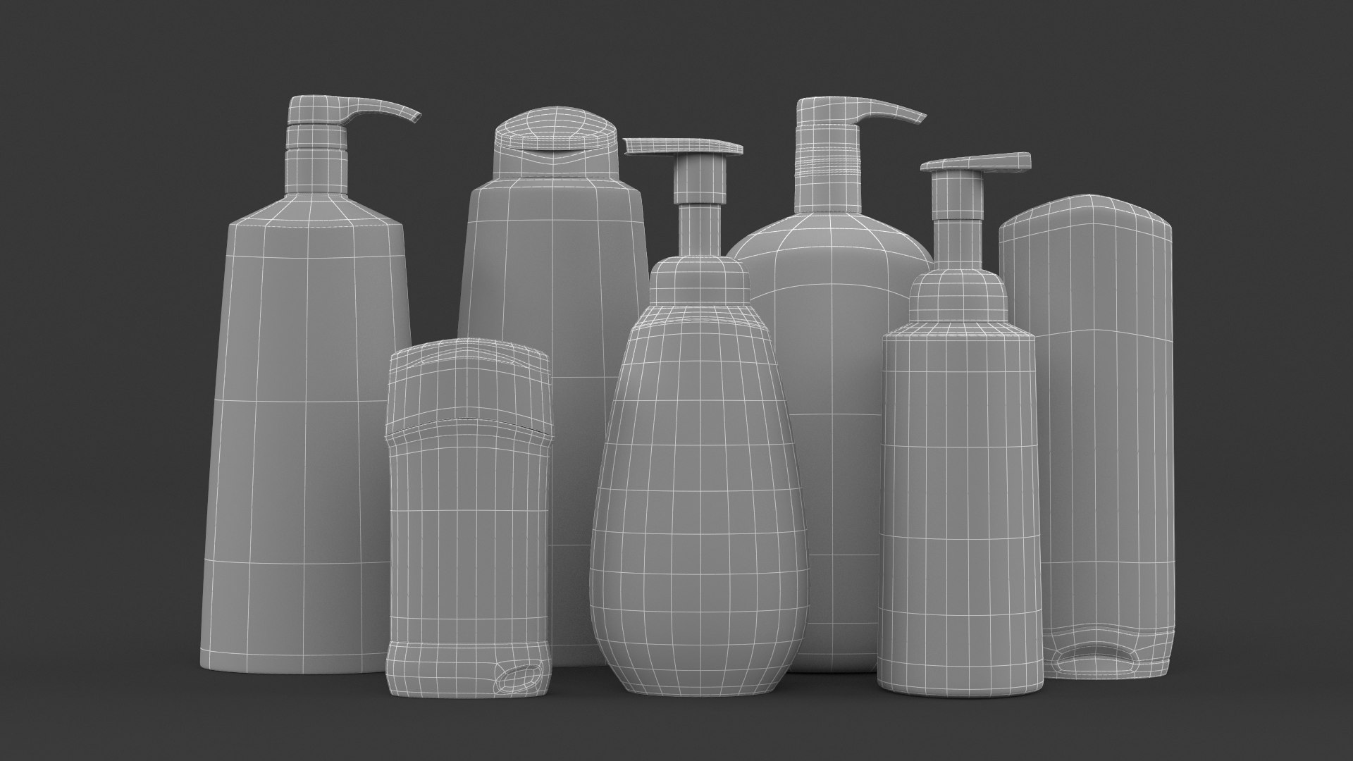 3D model beauty shampoo - TurboSquid 1699403