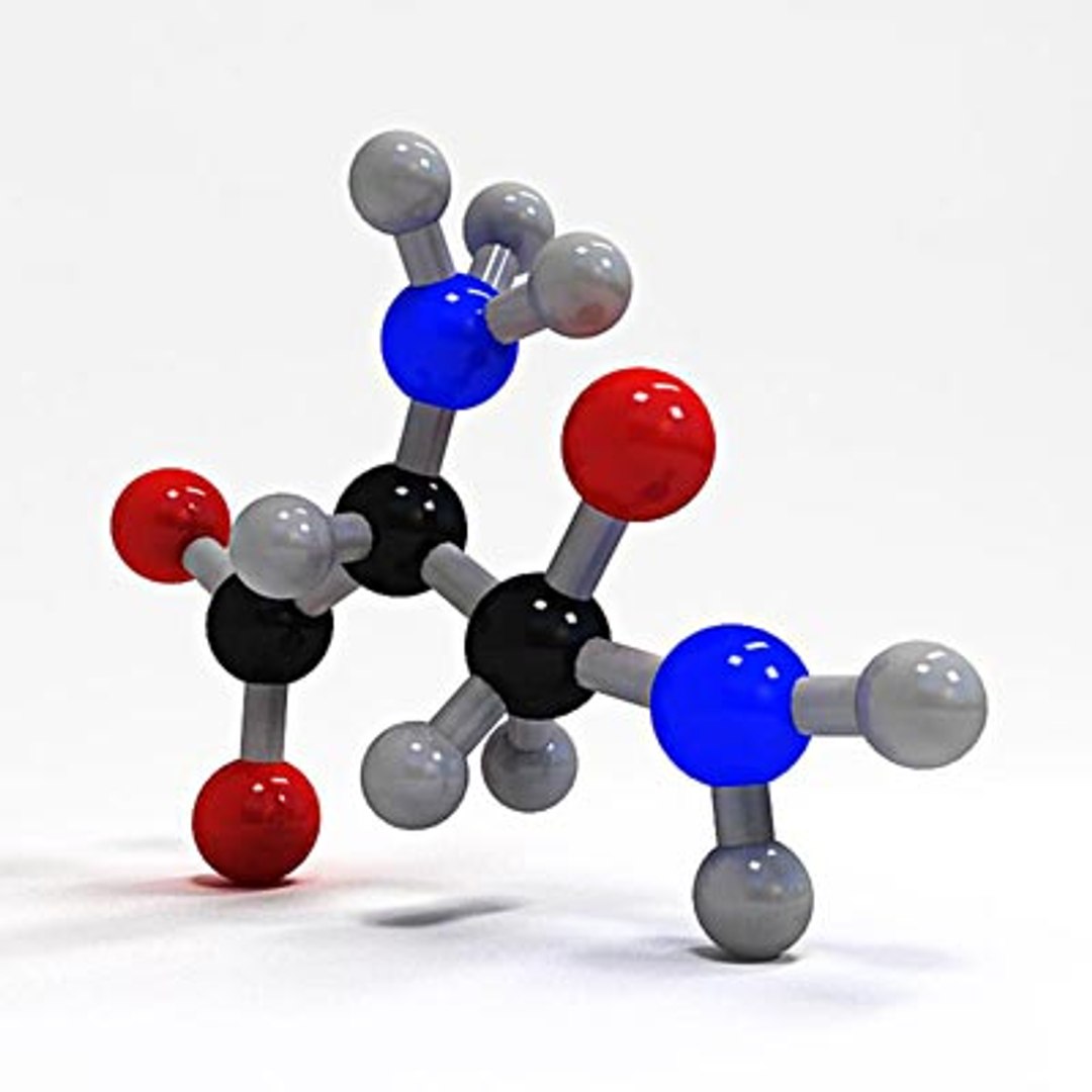 Max Asparagine Molecule Structure