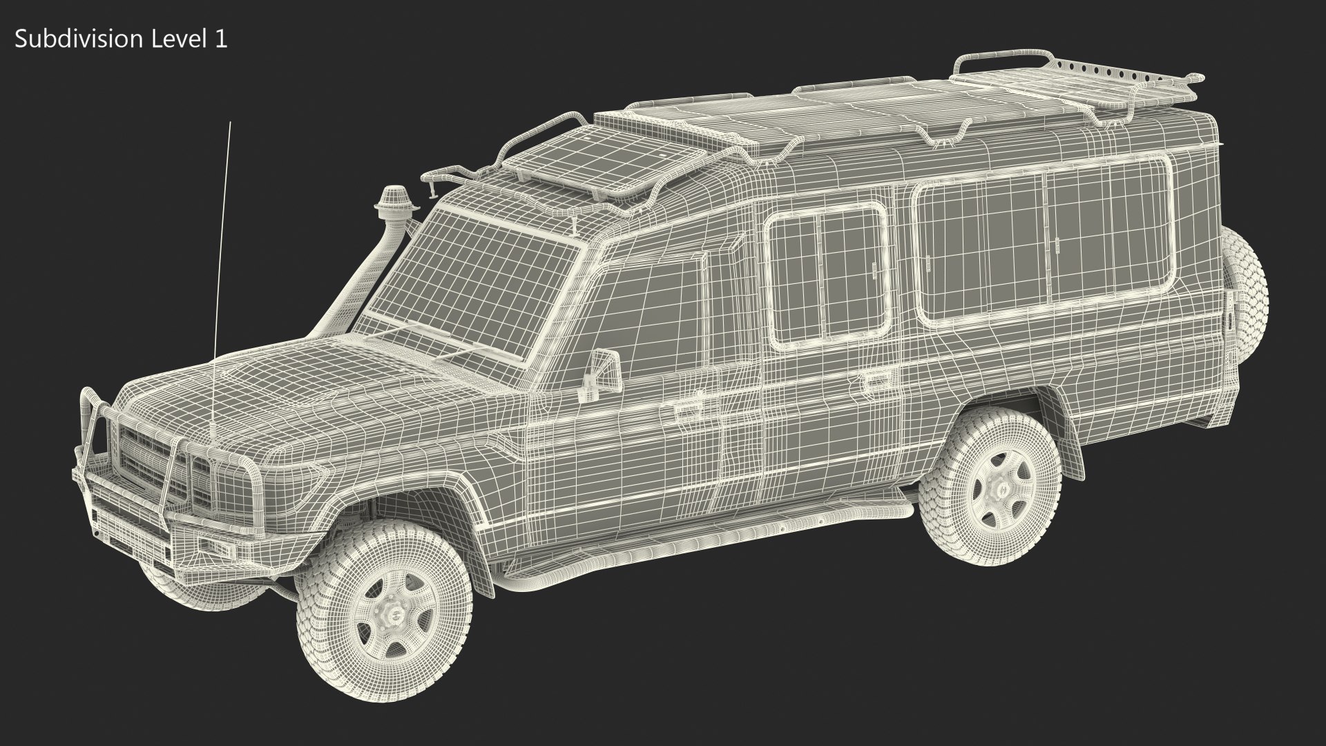 3D Safari Vehicle 4x4 model - TurboSquid 1803309