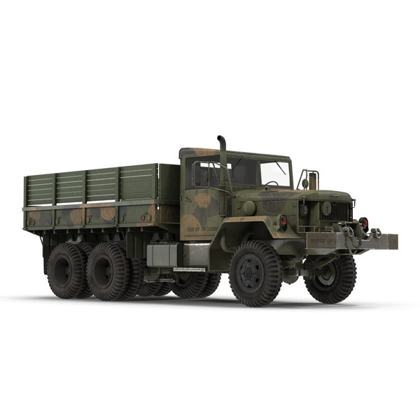 3d military cargo truck m35a2 model