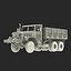 3d Military Cargo Truck M35a2 Model