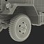 3d Military Cargo Truck M35a2 Model