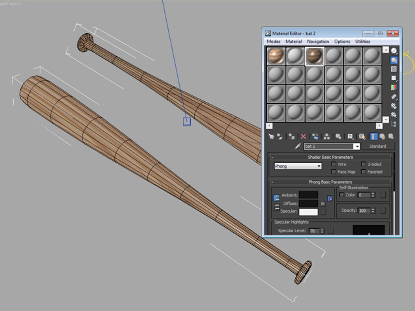 3D Baseball Bat - TurboSquid 746921