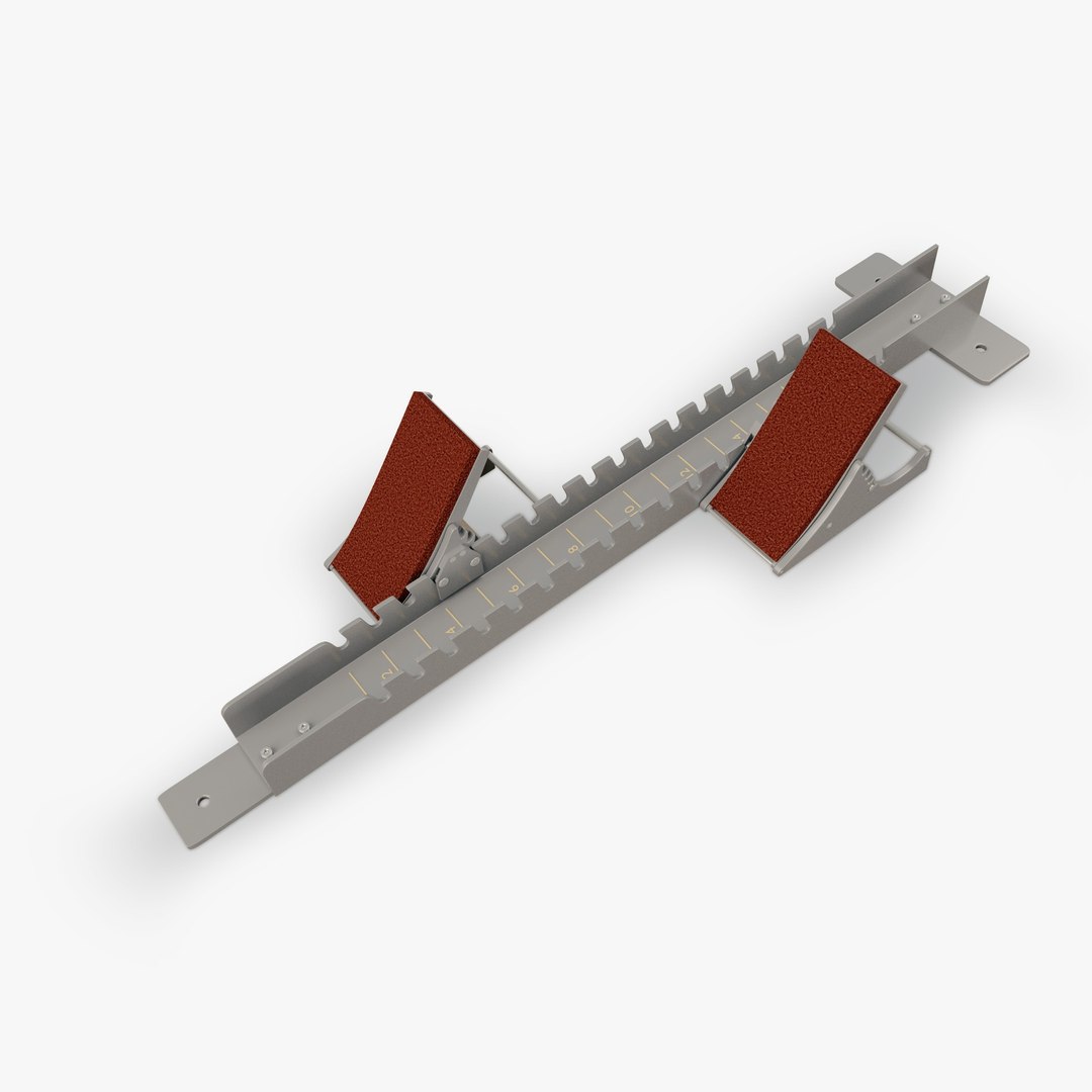 3d model starting block