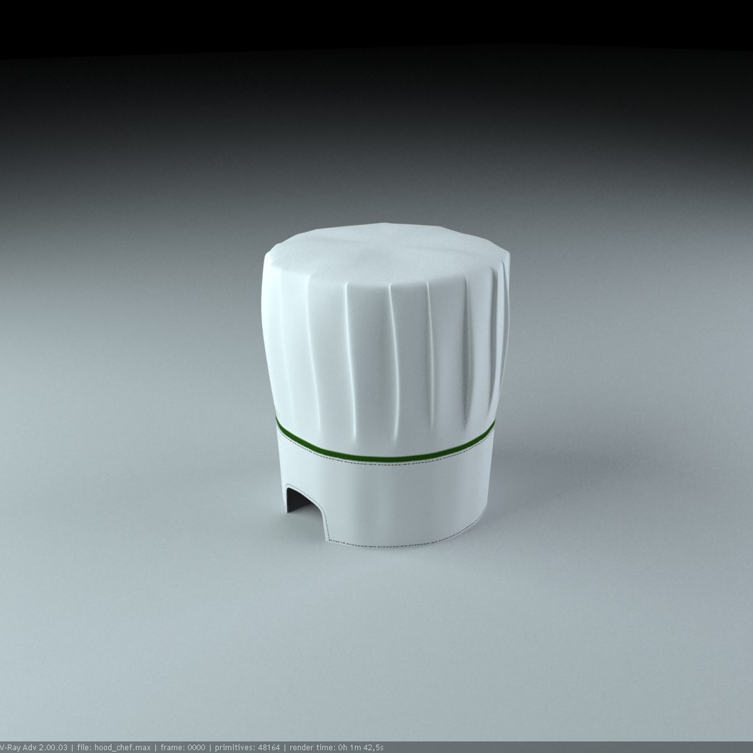3ds Max Hood Chef