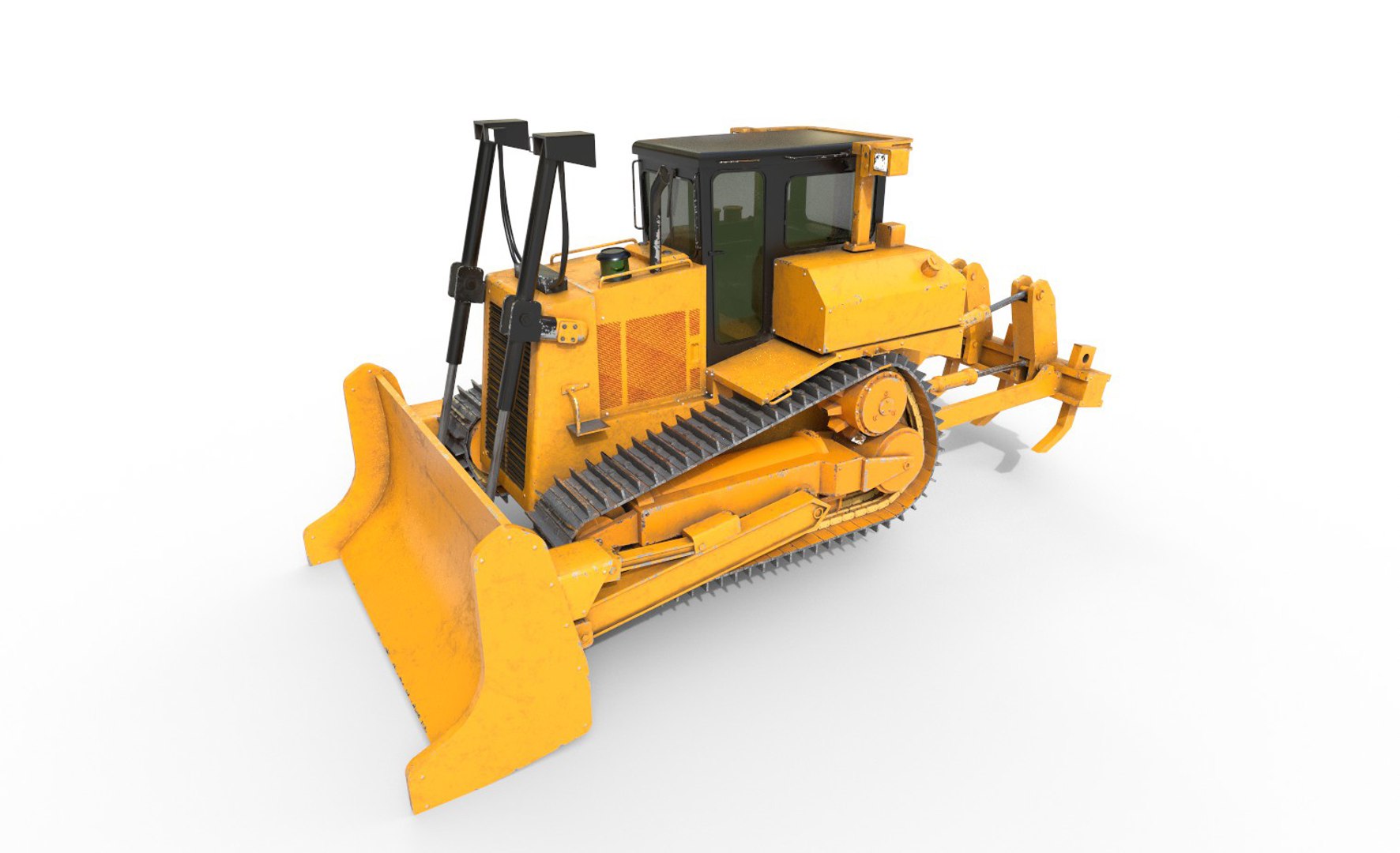 Loader Backhoe 3D Model - TurboSquid 1547816