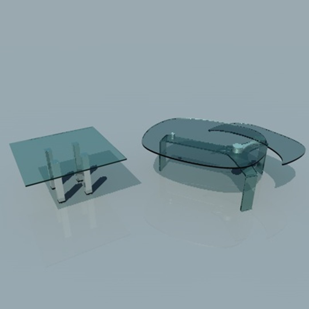 glas tables obj