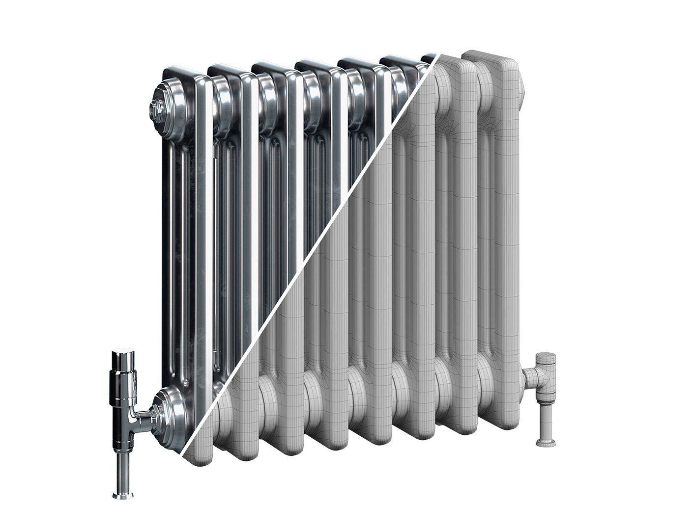 3S Radiators Zehnder Charleston 3D Model - TurboSquid 1907384