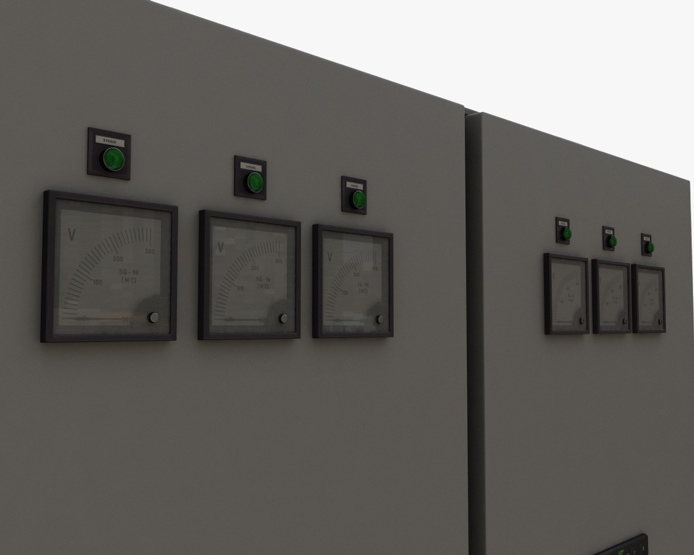 Electric Control Cabinet 3D Model - TurboSquid 1395189