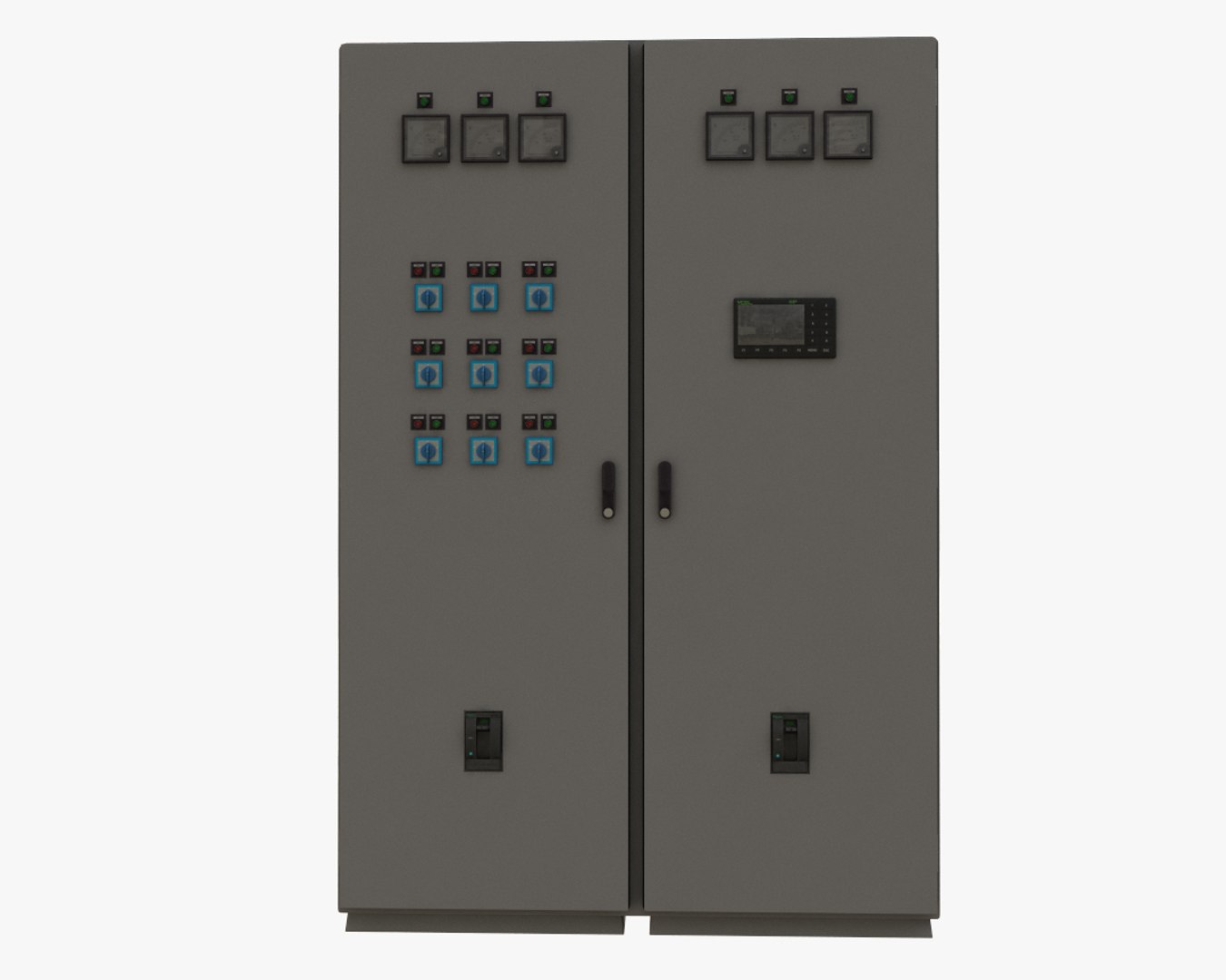 Electric Control Cabinet 3D Model - TurboSquid 1395189