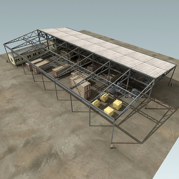 3d warehouse containers tanks model