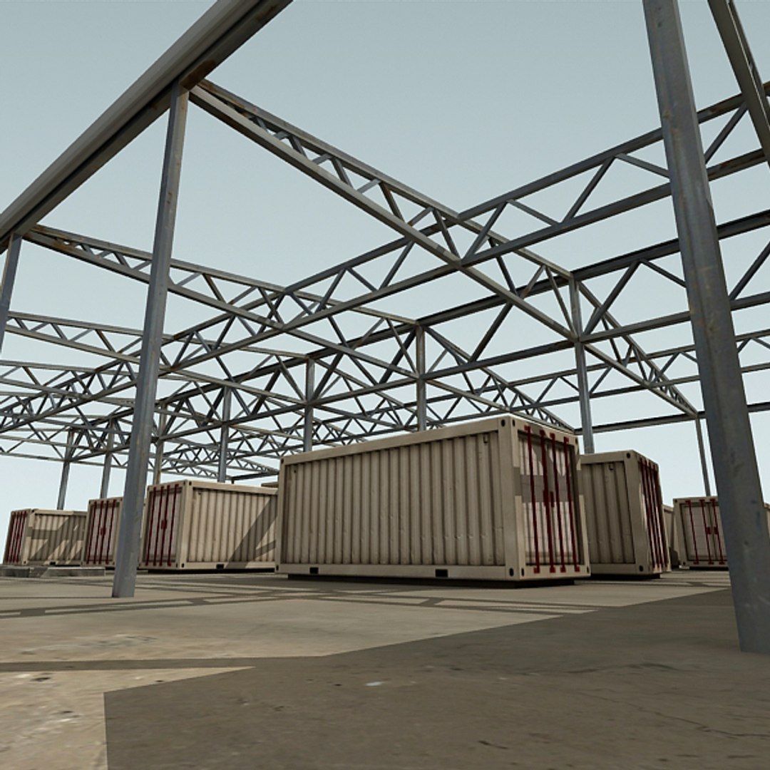 3d Warehouse Containers Tanks Model