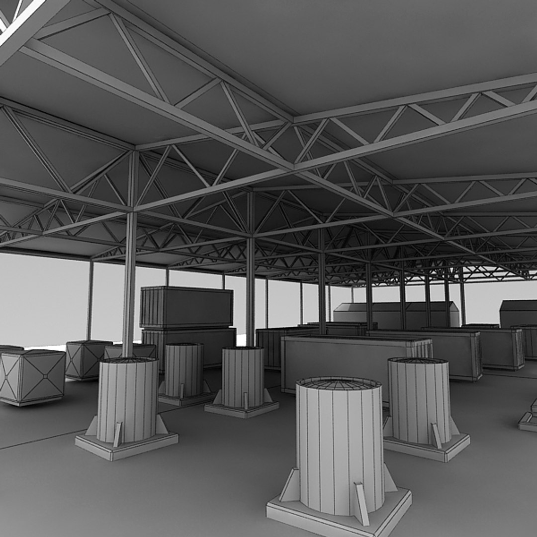 3d Warehouse Containers Tanks Model