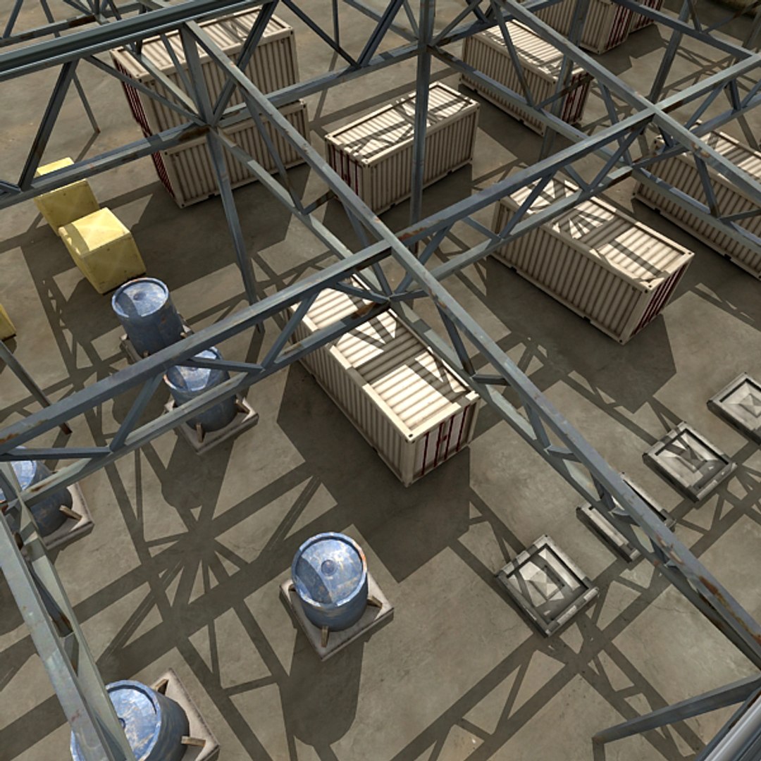 3d Warehouse Containers Tanks Model