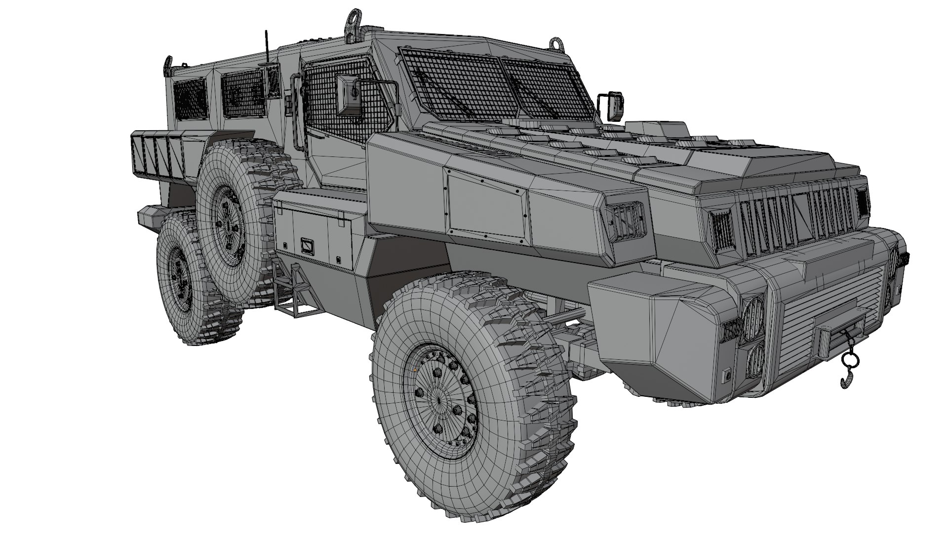Military Armored Vehicle 3D Model - TurboSquid 2353419