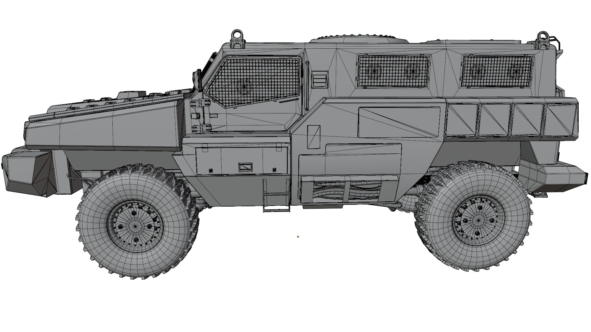 Military Armored Vehicle 3D Model - TurboSquid 2353419