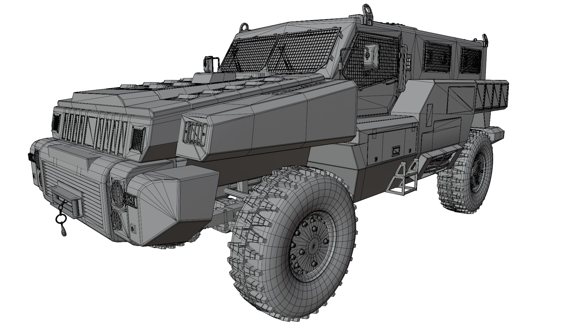 Military Armored Vehicle 3D Model - TurboSquid 2353419
