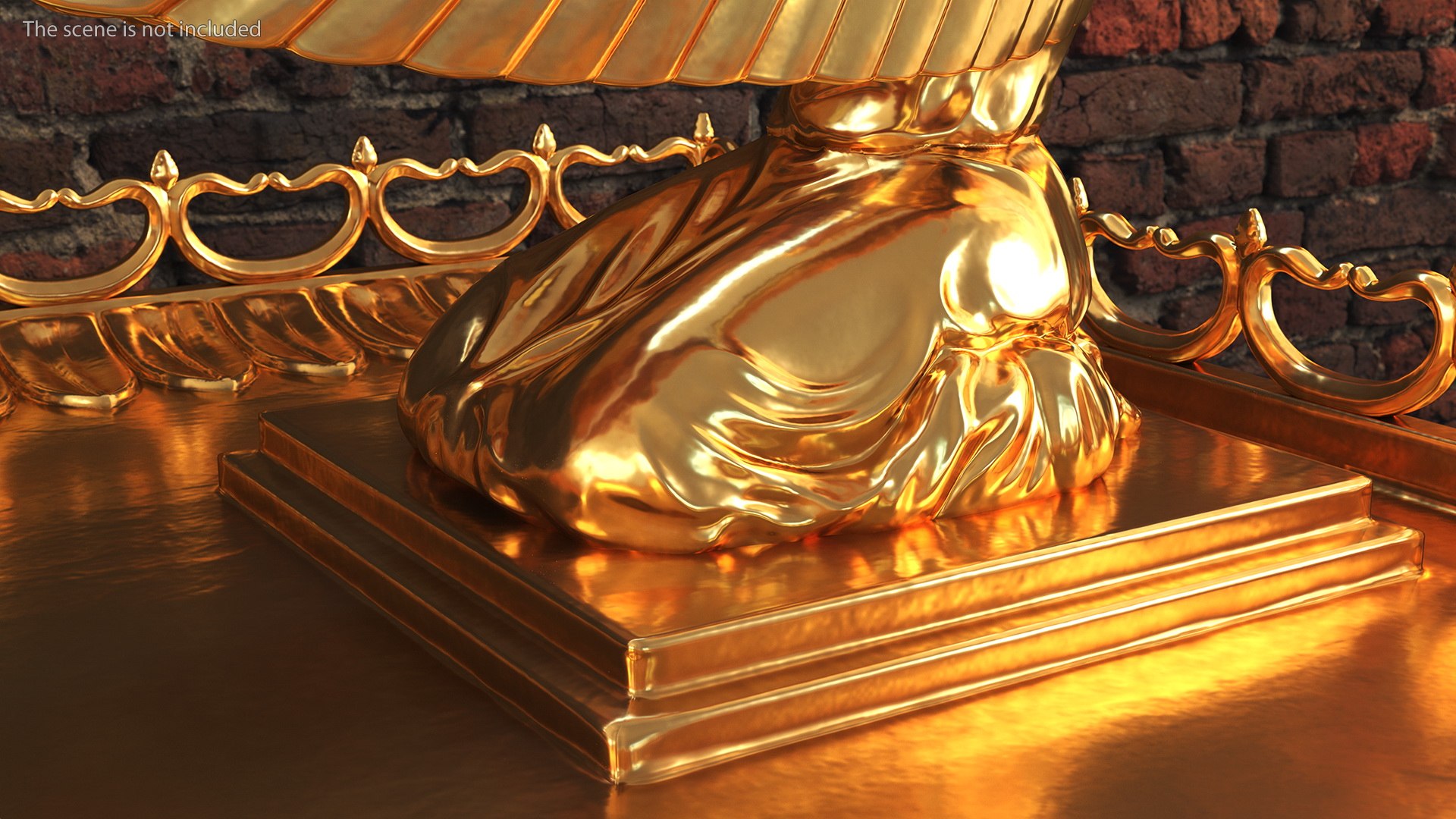 Ark Of Covenant Angel Figure 3D Model - TurboSquid 1845808