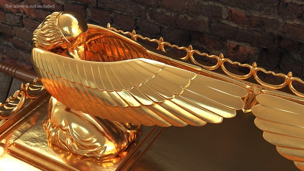 Ark of Covenant Angel Figure 3D model - TurboSquid 1845808