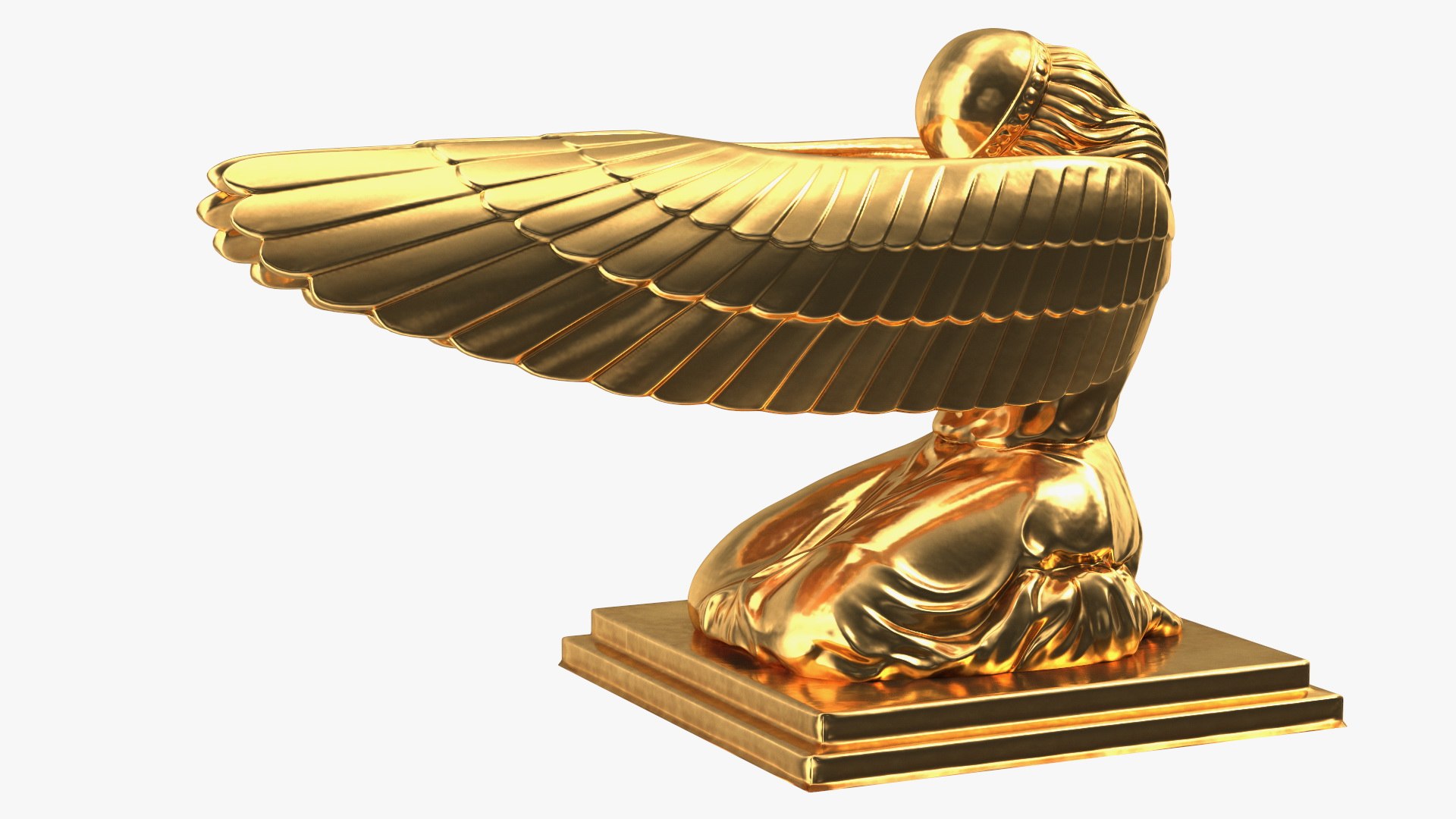 Ark Of Covenant Angel Figure 3D Model - TurboSquid 1845808