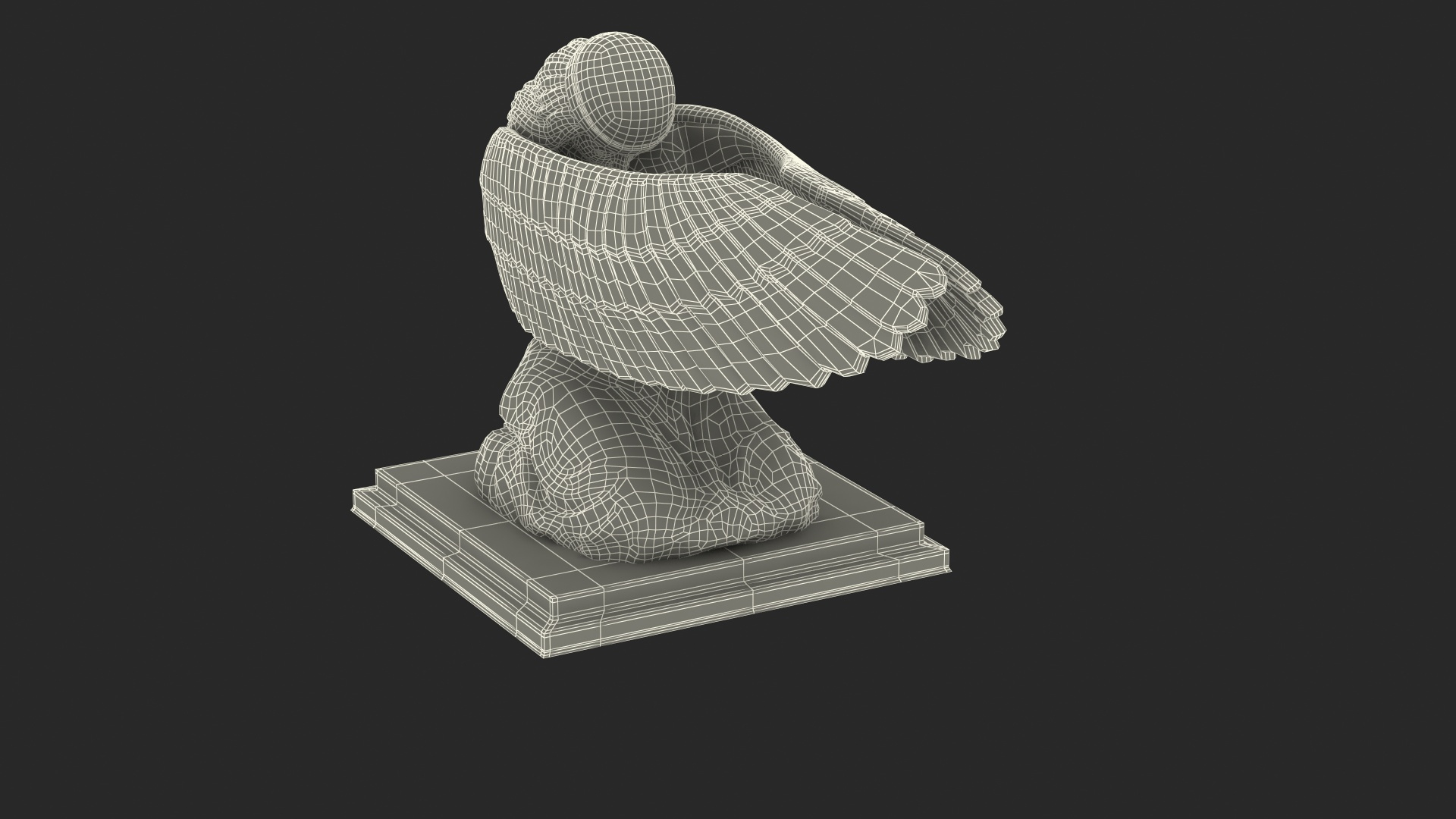 Ark Of Covenant Angel Figure 3D Model - TurboSquid 1845808
