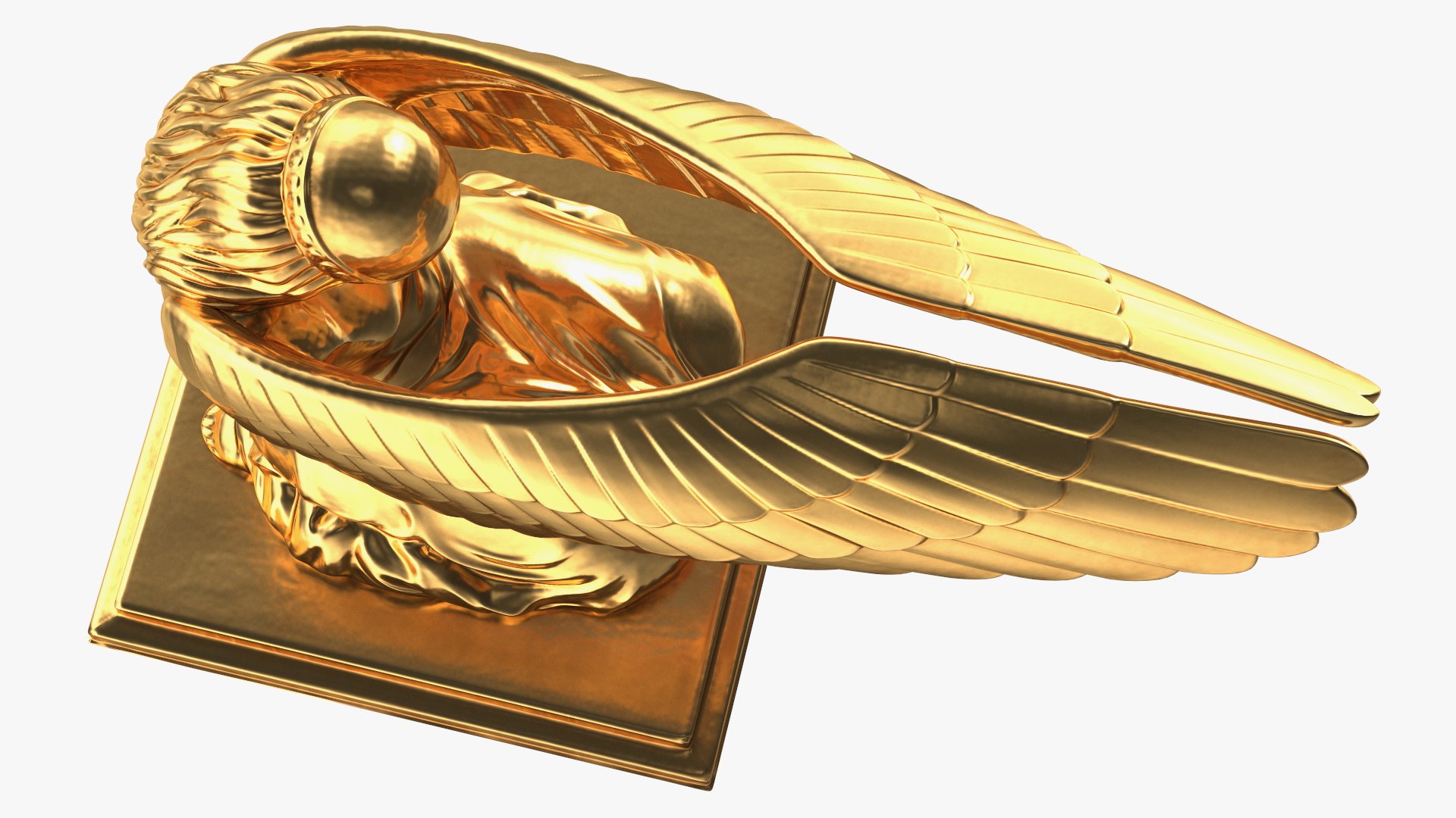 Ark Of Covenant Angel Figure 3D Model - TurboSquid 1845808