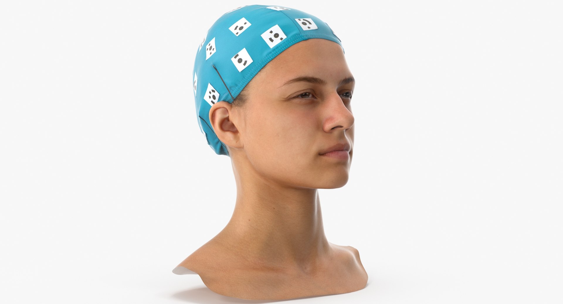 Penelope Human Head Lid 3D Model - TurboSquid 1693307