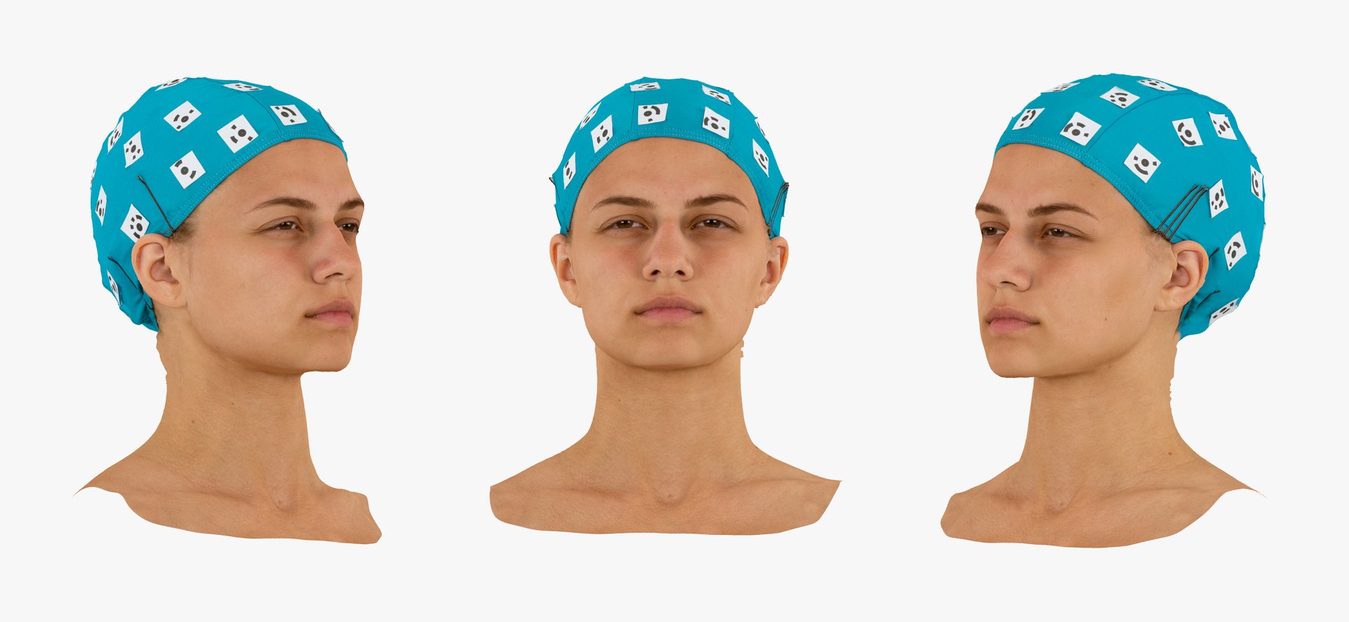 Penelope Human Head Lid 3D Model - TurboSquid 1693307