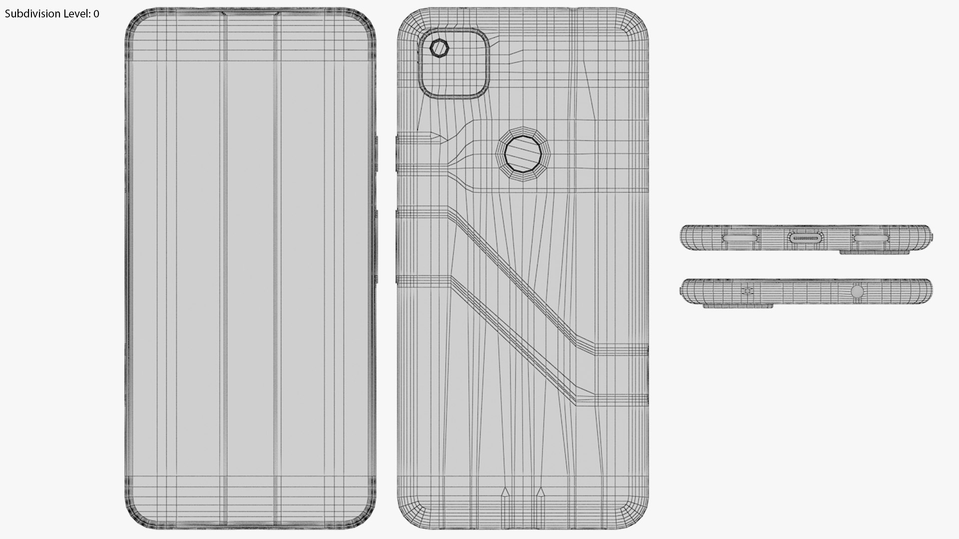 Realistic Google Pixel 4a Model - TurboSquid 1605296
