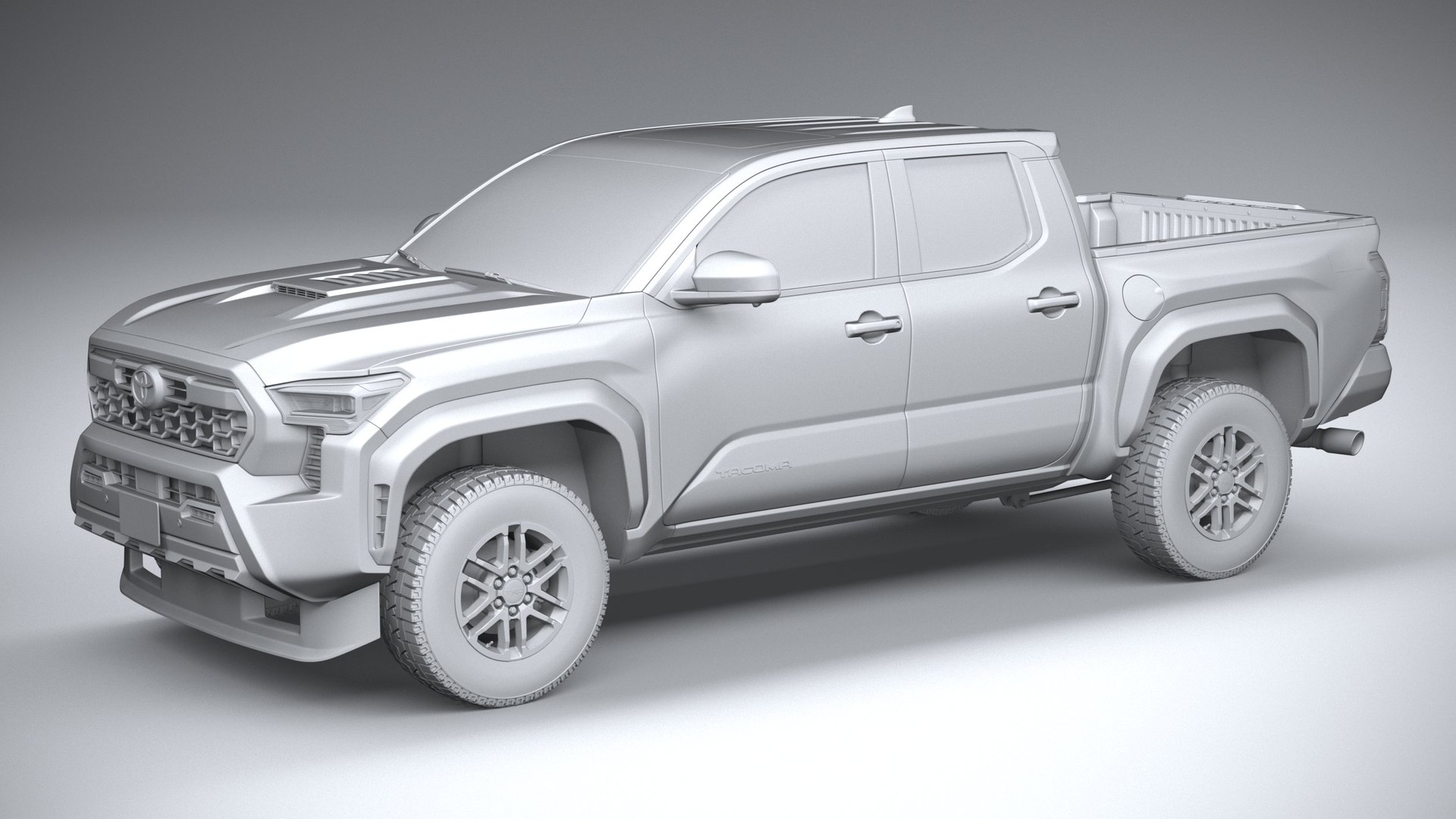 3D Toyota Tacoma TRD Sport 2024 - TurboSquid 2165652