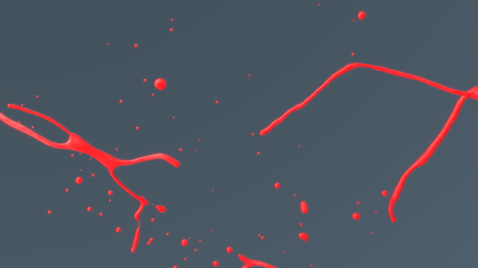 Liquid slash Animated abc model - TurboSquid 2002286